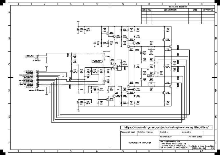 700w Rms Audio Power Amp For 4 Ohms Load Apply Ne5534 Multi Rigs Main ...