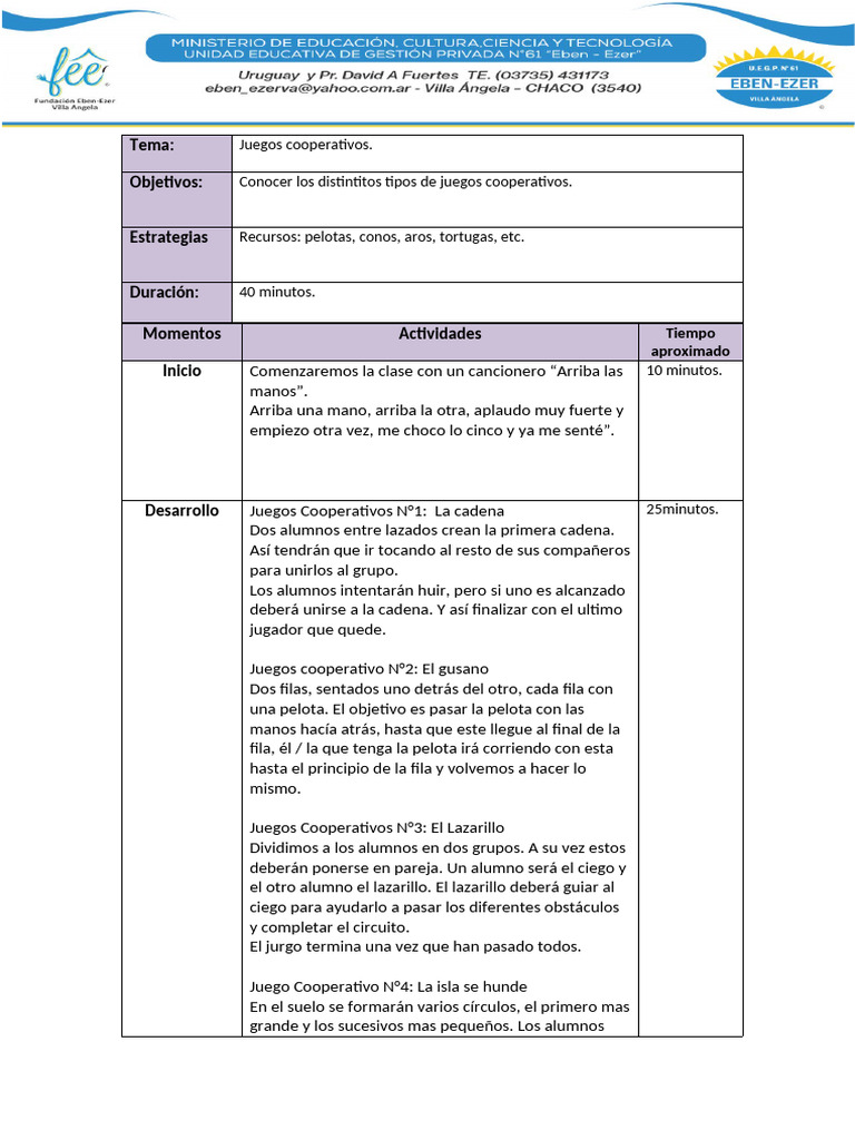 11 - Micro Clase Planificacion | PDF