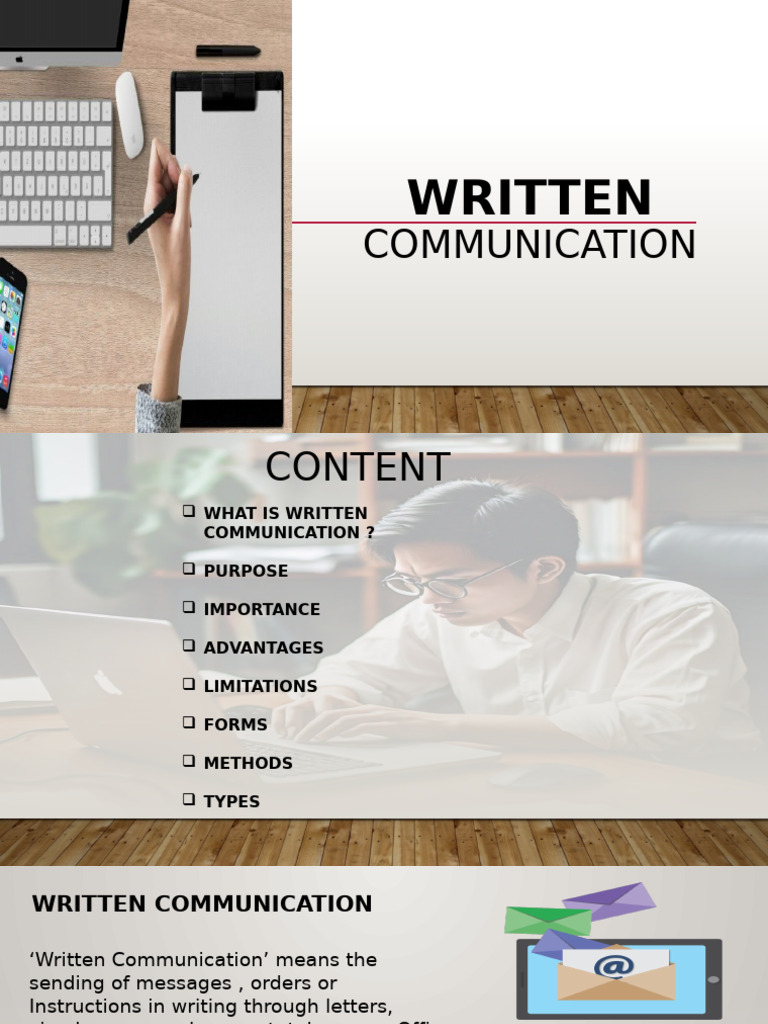 Writtern Communication | PDF