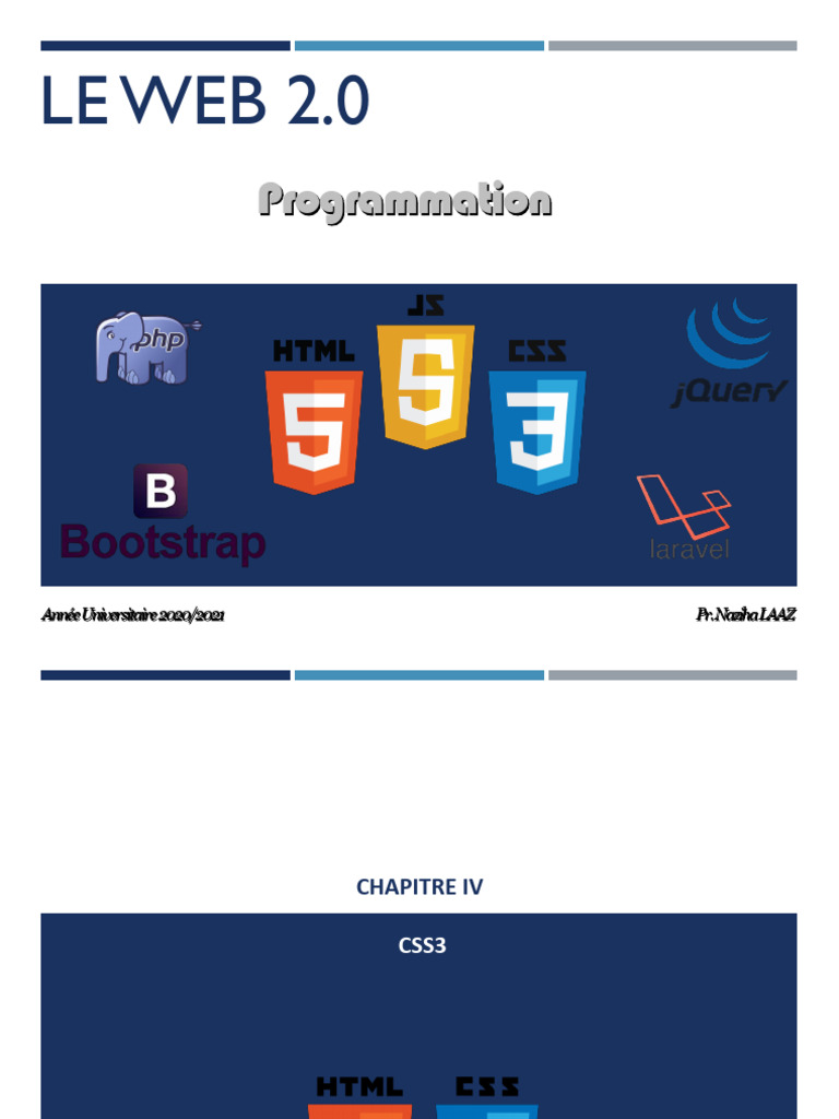 Chapitre 4 Cours Web 2.0 | PDF