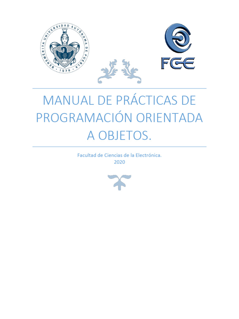 Manual - Prácticas Tomo - 2 POO-ProgramaciónAvanzada | PDF