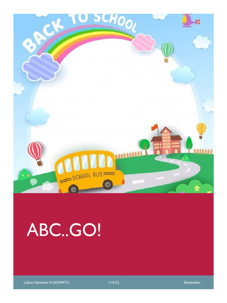 Pre-K English workbook-ABC Go | PDF