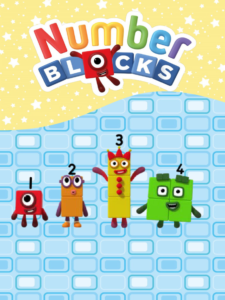 Libro Colorear Numberblocks | PDF