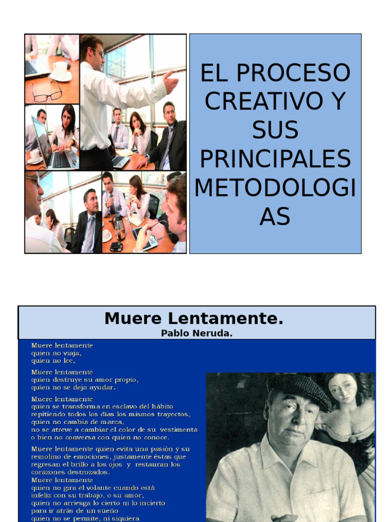 Metodologías de la Creatividad | PDF