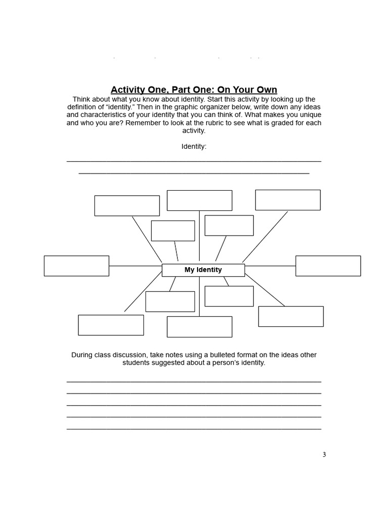 Activity 1-Identity | PDF