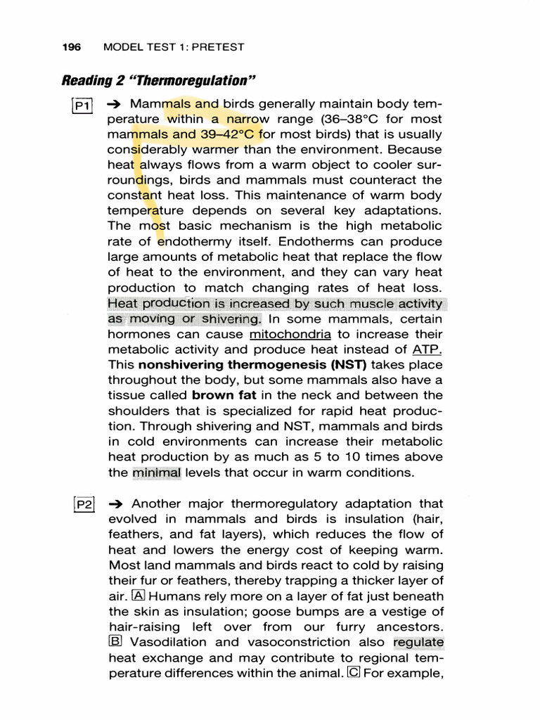 Thermoregulation TEXT With Page 214 | PDF