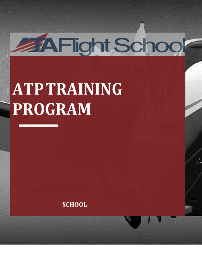 Atp Training Program - Ata Flight School 2 | PDF