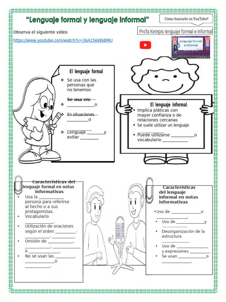 Lenguaje Informal | PDF