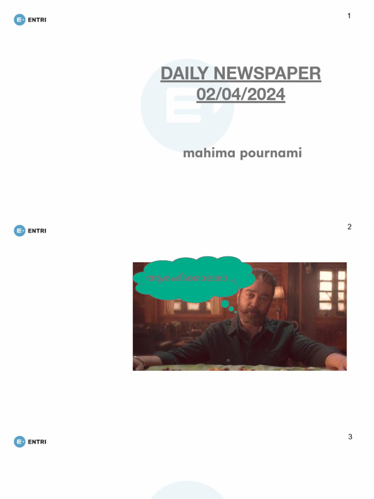 Daily CA Capsule-April - 2,2024-Mahima-Entri App | PDF