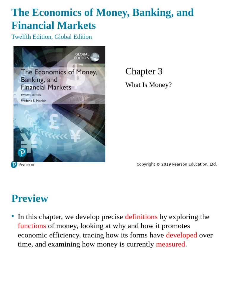 Money and Banking ch3 | PDF