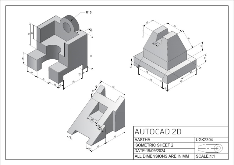AUTOCAD ISOMETRIC 2 | PDF