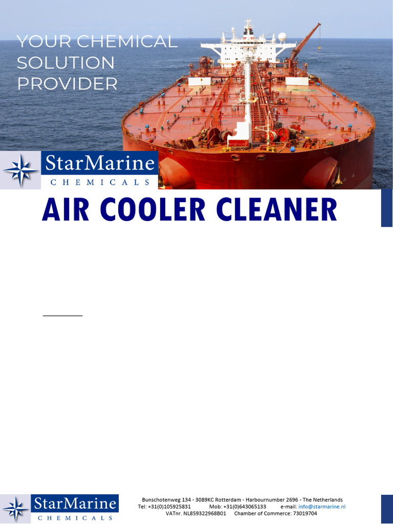 Air Cooler Cleaner | PDF