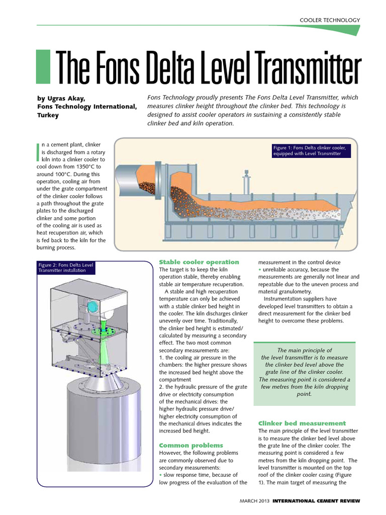 Fons_Delta_Cooler_Level_Transmitter | PDF