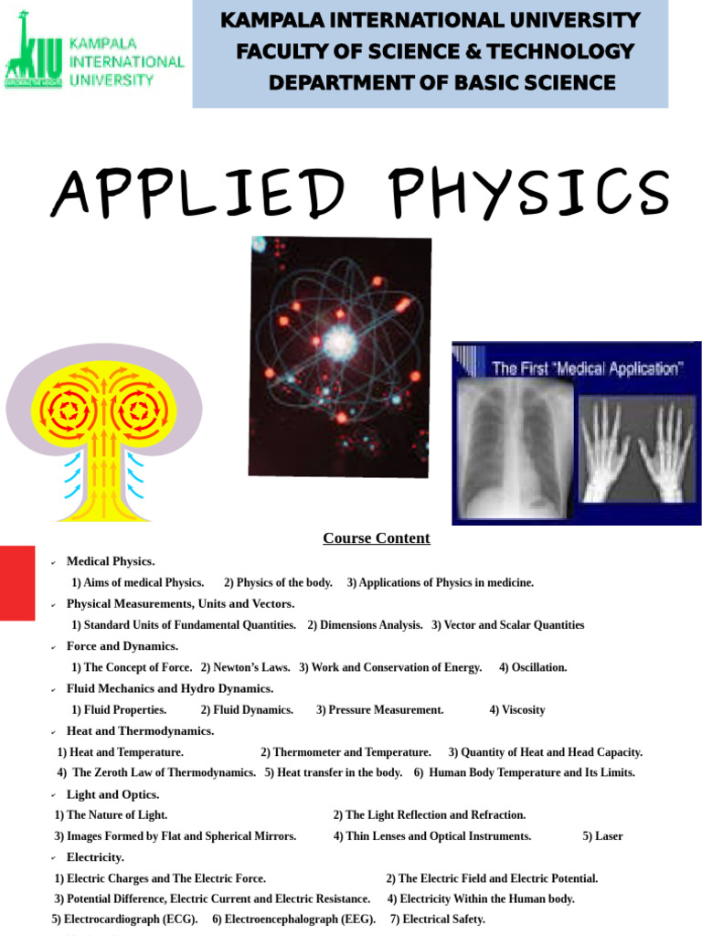 Applied Physics 1 | PDF
