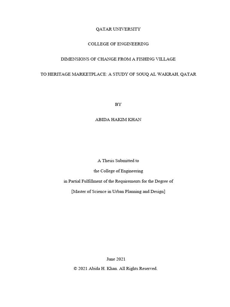 Abida Hakim Khan - OGS Approved Thesis | PDF