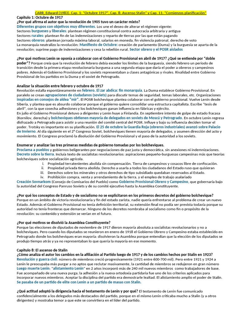 Teoricos 2° Parte | PDF