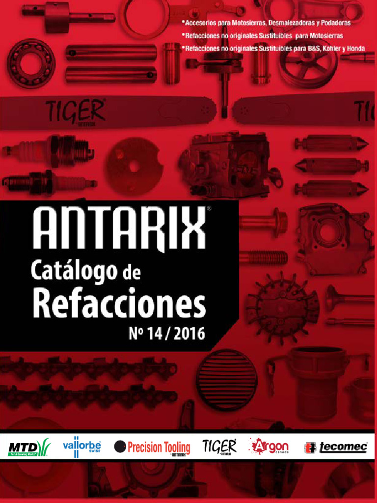 Catálogo de Refacciones 14 2016 V. | PDF