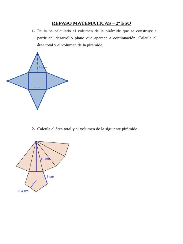 Repaso Mate Test | PDF