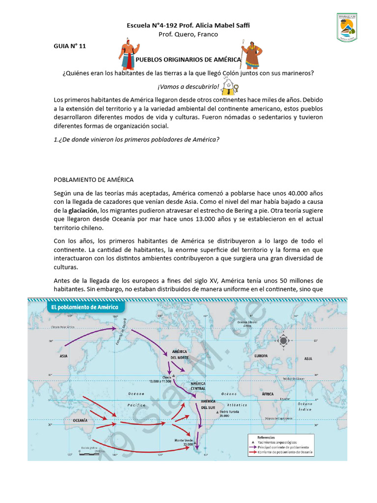 Guia N°11 | PDF | Américas | Nómada