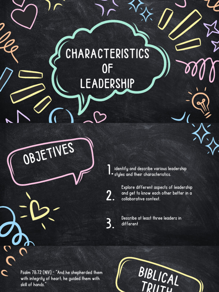 Leadership Characteristics | PDF