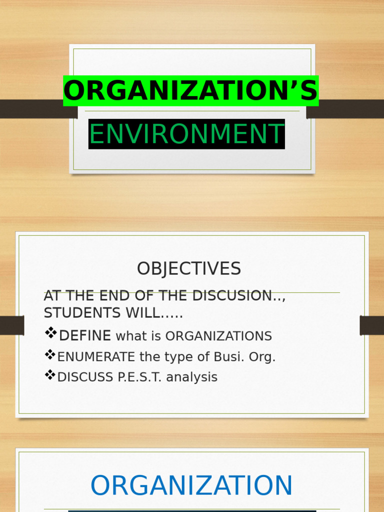 Topic 3 Organization | PDF