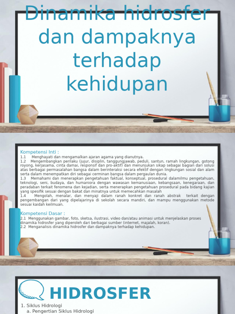 Dinamika Hidrosfer | PDF