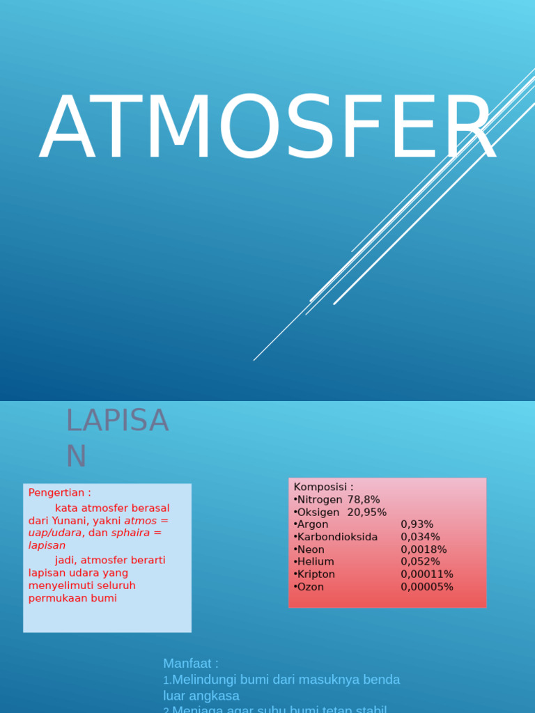 Geografi Atmosfer | PDF
