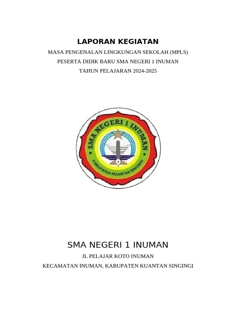 Laporan MPLS 2024 | PDF