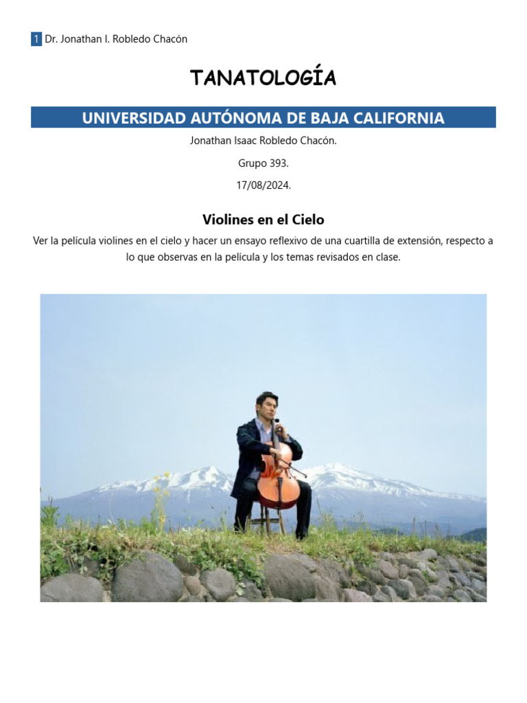 Violines en El Cielo | PDF | Religión y espiritualidad