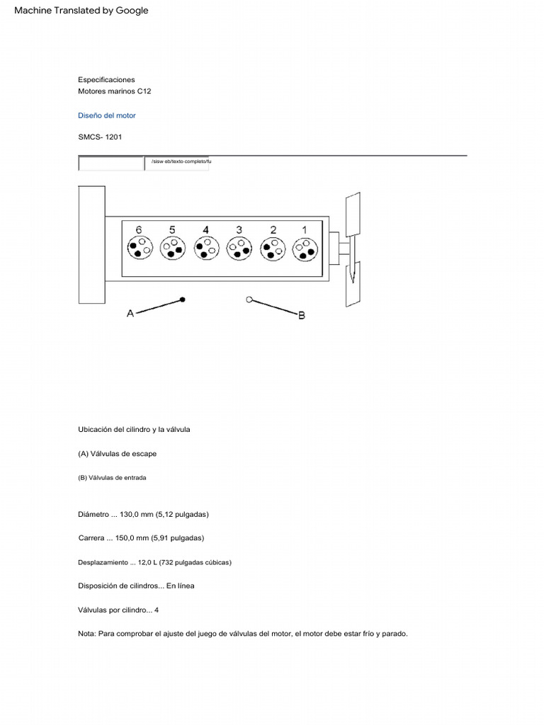 CAT C12 Español | PDF