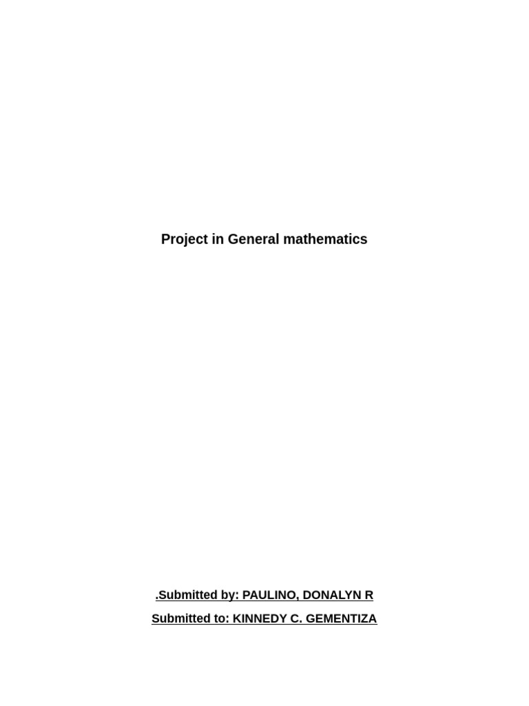 Project In Gen Math 1 Pdf 6542