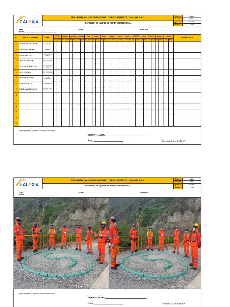 Inspeccion de Epps | PDF