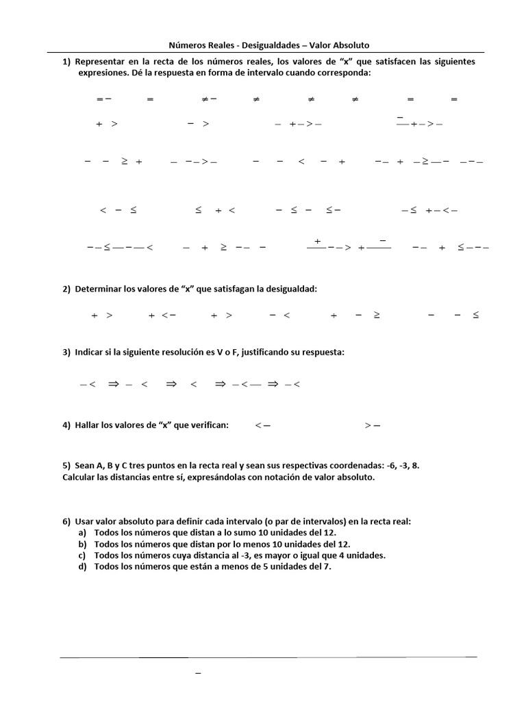 IC21 1 Desigualdades | PDF