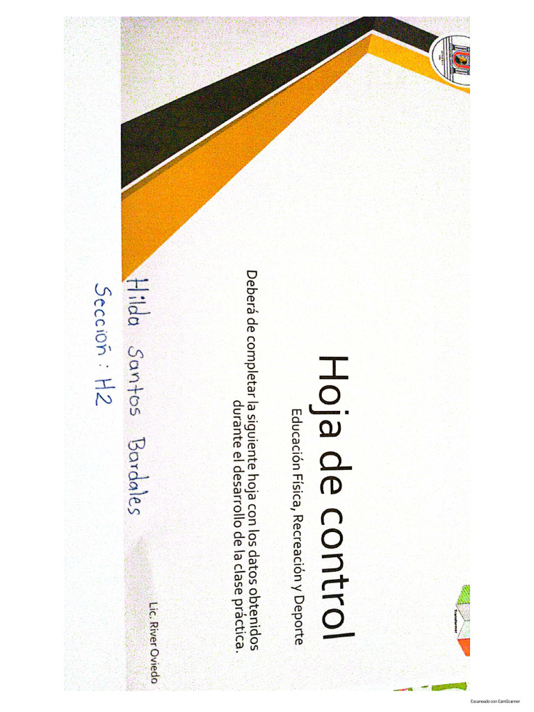 Hojas de Control | PDF