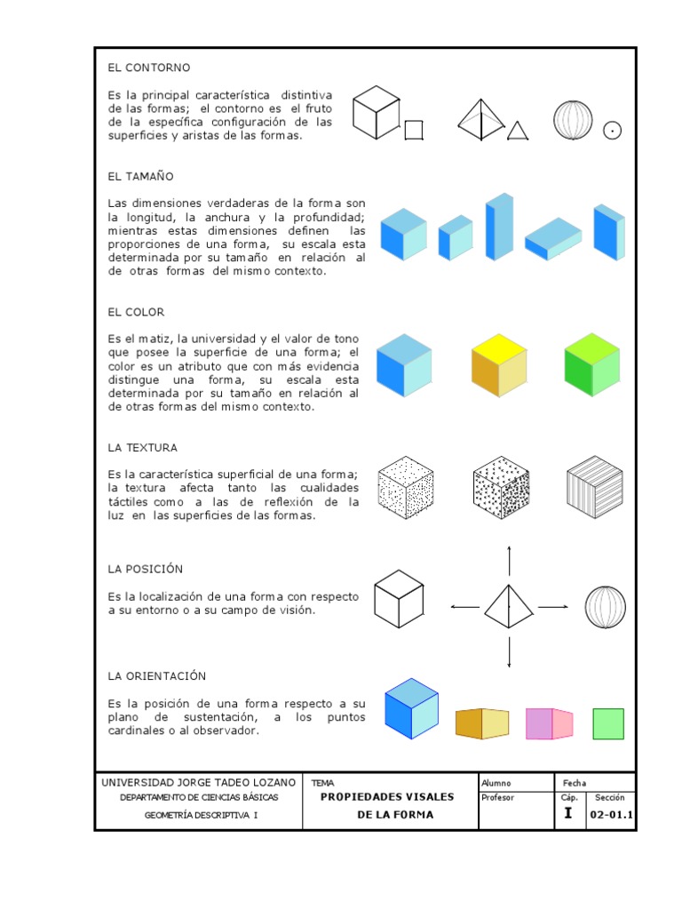 Propiedades Visuales 07 | Percepción visual | Color