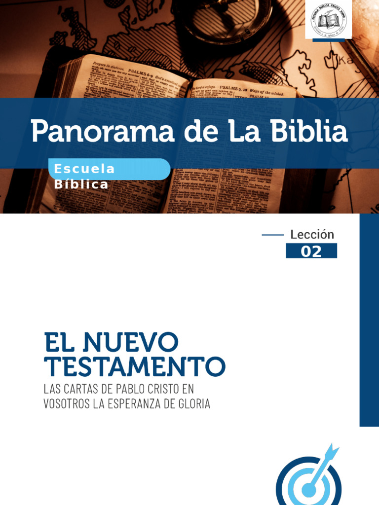 Panorama de La Biblia Clase 02 | PDF