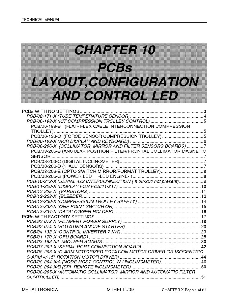 MTHELI-U09 Chap10 PCBs LAYOUT AND CONFIGURATION | PDF