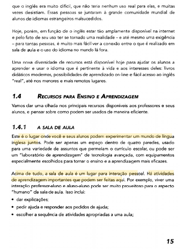 Texto 08 - Materiais Didáticos (O Ensino de Língua Inglesa Nos Dias ...