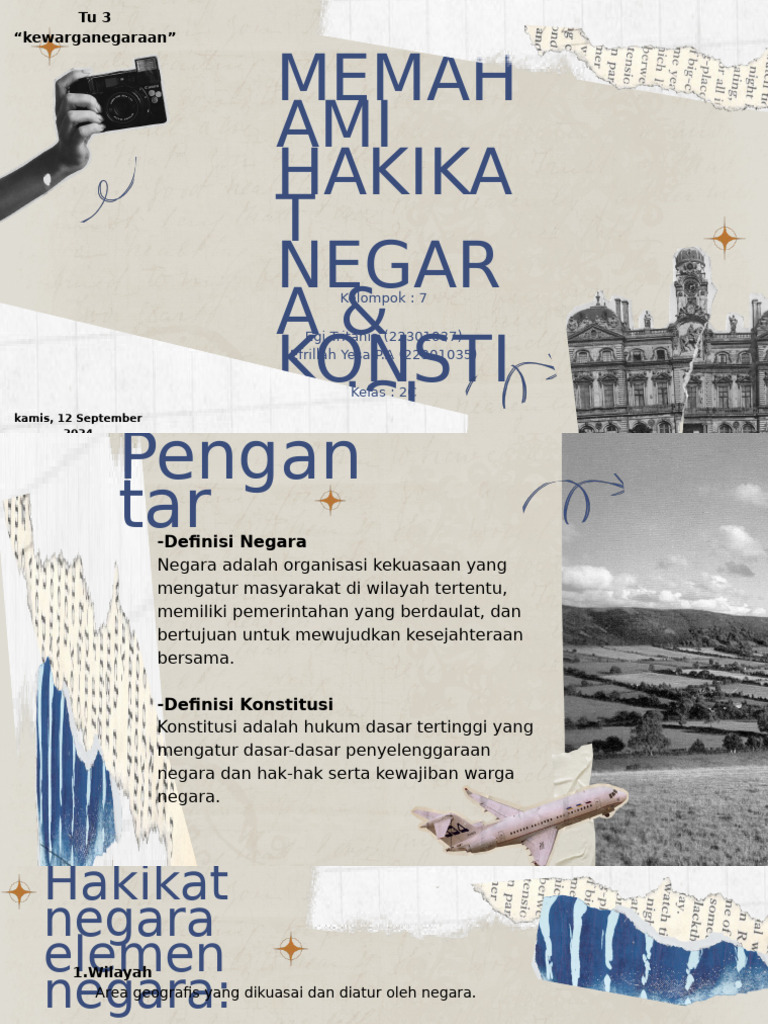 TU-3, Memahami Hakikat Negara & Konstitusi, Efrillah Yesa Putri.a & Egi ...