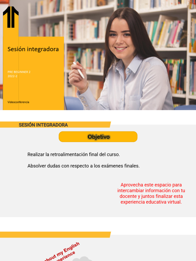 Sesion Integradora - Sem 14 | PDF