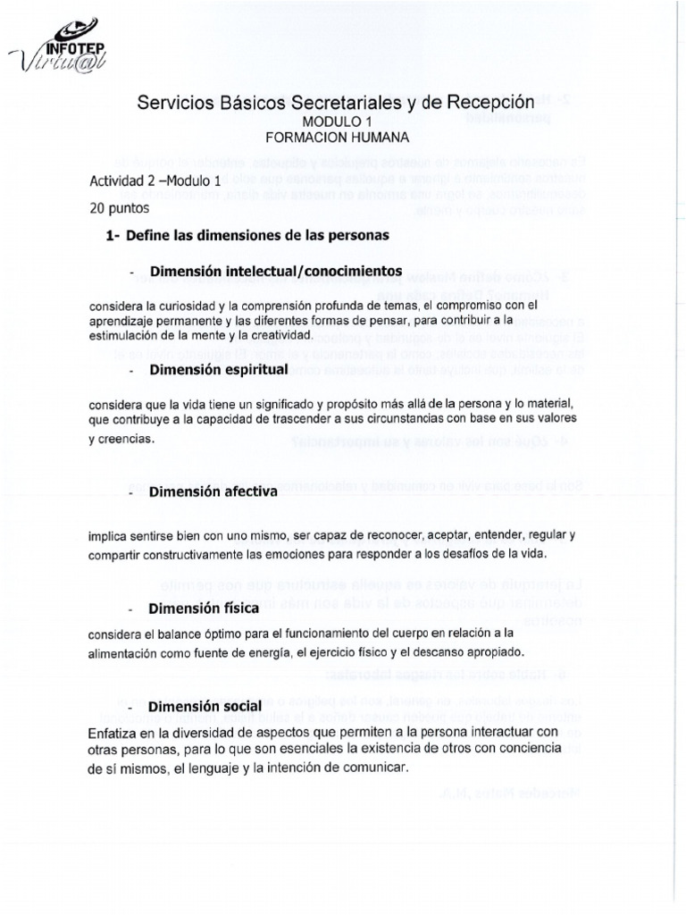 Actividad 2 Modulo 1 | PDF