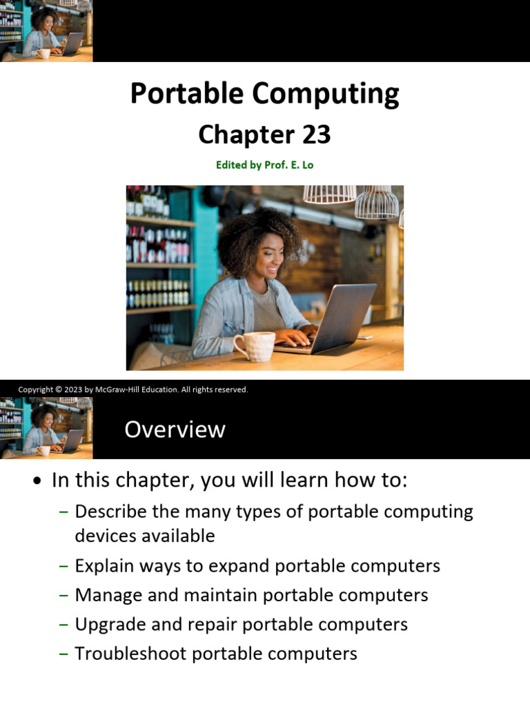 Ch23 PPT CompTIAA+PortableComputing v1 | PDF