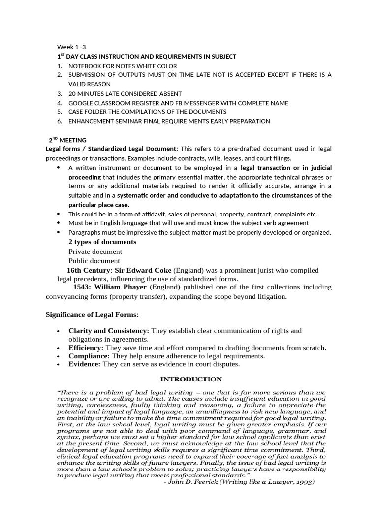 Legal Module 2024 | PDF