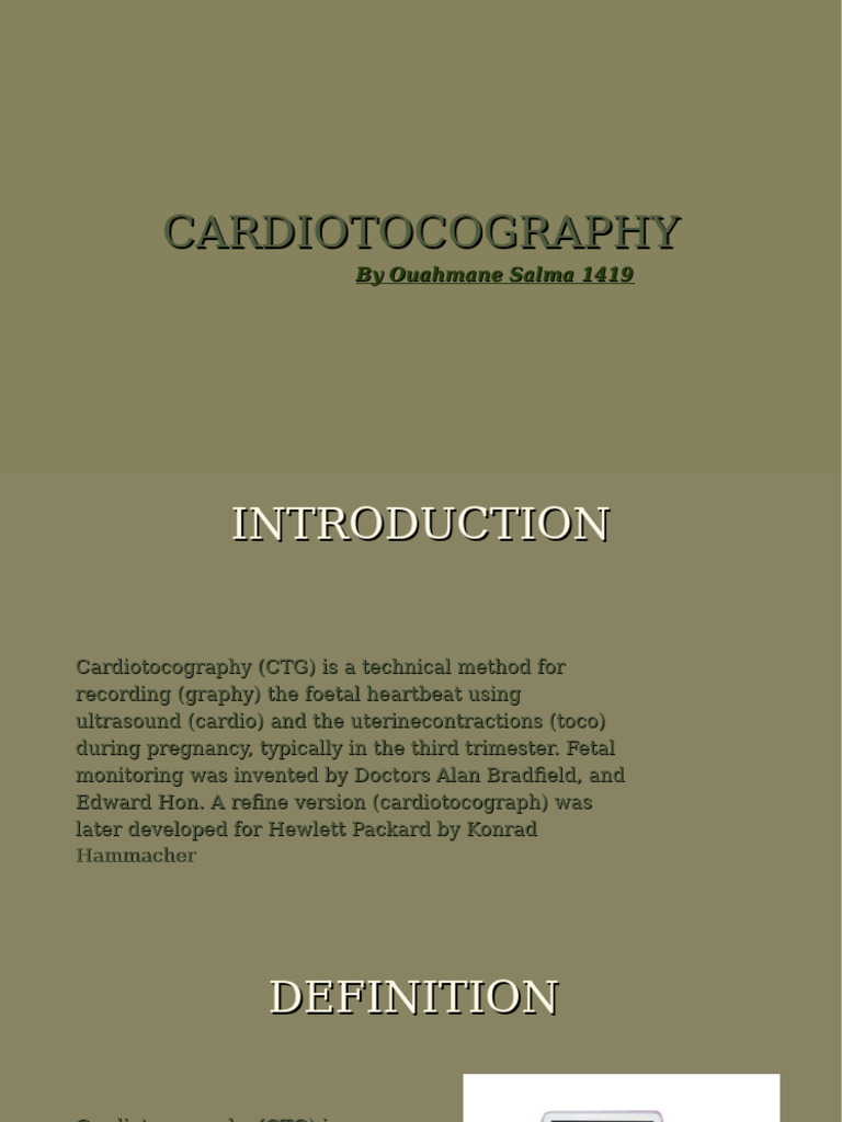 Cardiotocography | PDF