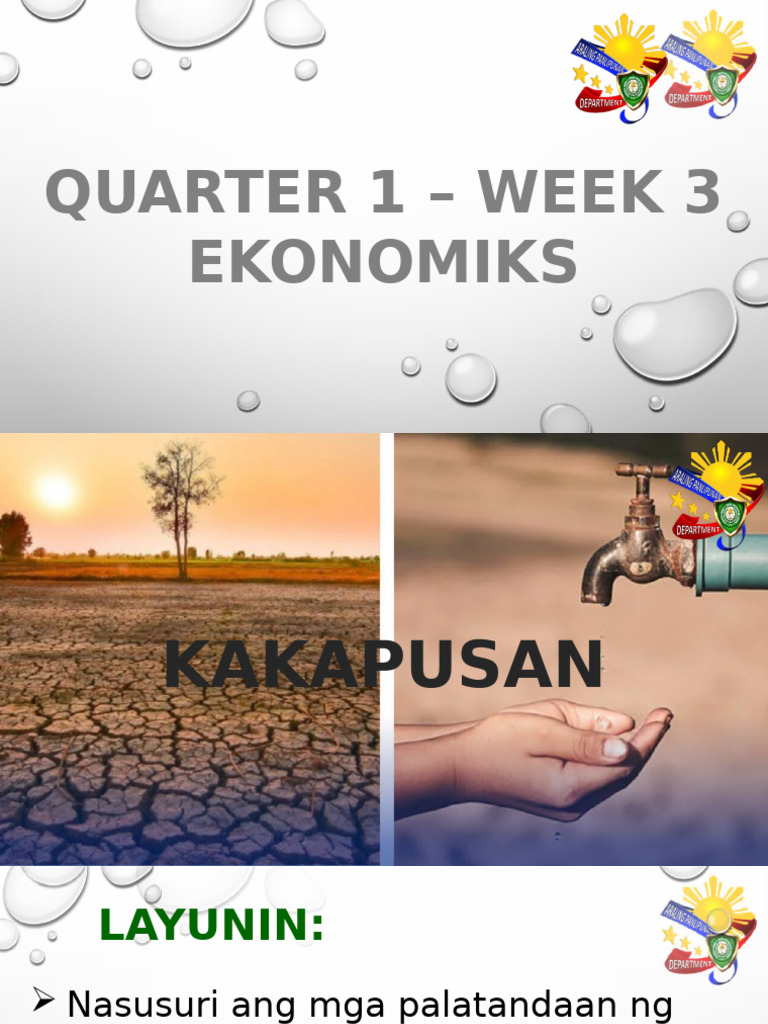 Q1 W3 Ekonomiks | PDF