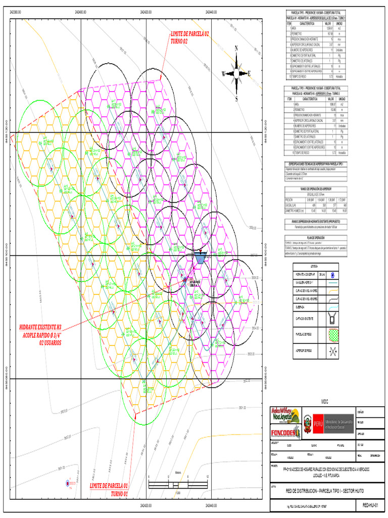 02 Planos de Diseño Parcelario | PDF
