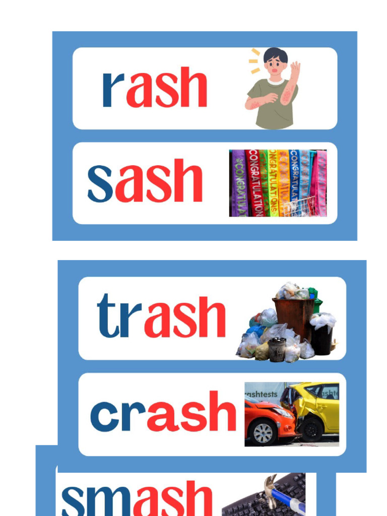 Words with-ASH | PDF