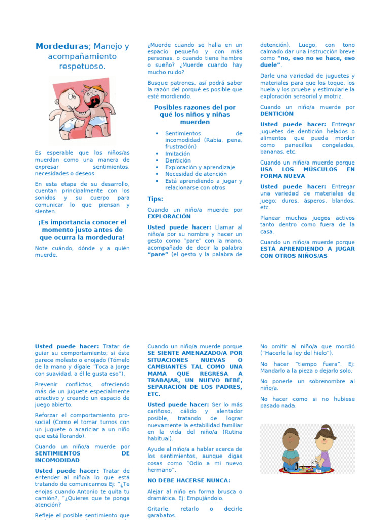 Mordeduras Tríptico | PDF