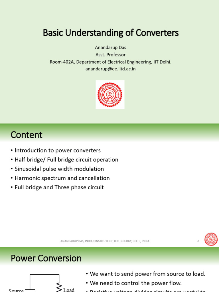 1 Basic Converter | PDF