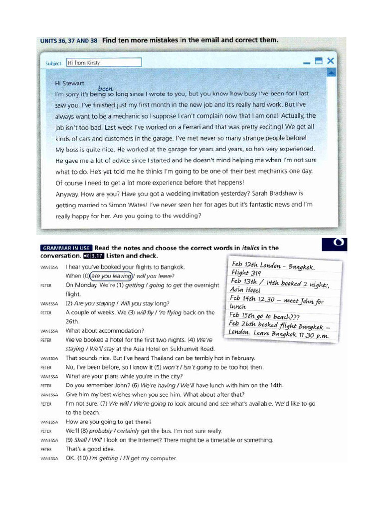 Upper Intermediate Exercises | PDF